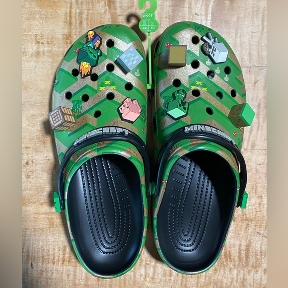 CROCS | Shoes | Crocs Minecraft Elevated Clog Size Mens 3 Nwt | Poshmark